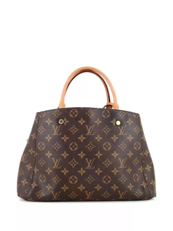 LOUIS VUITTON Montaigne Handbag Monogram Canvas Mm