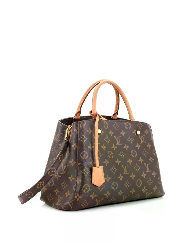 LOUIS VUITTON Montaigne Handbag Monogram Canvas Mm