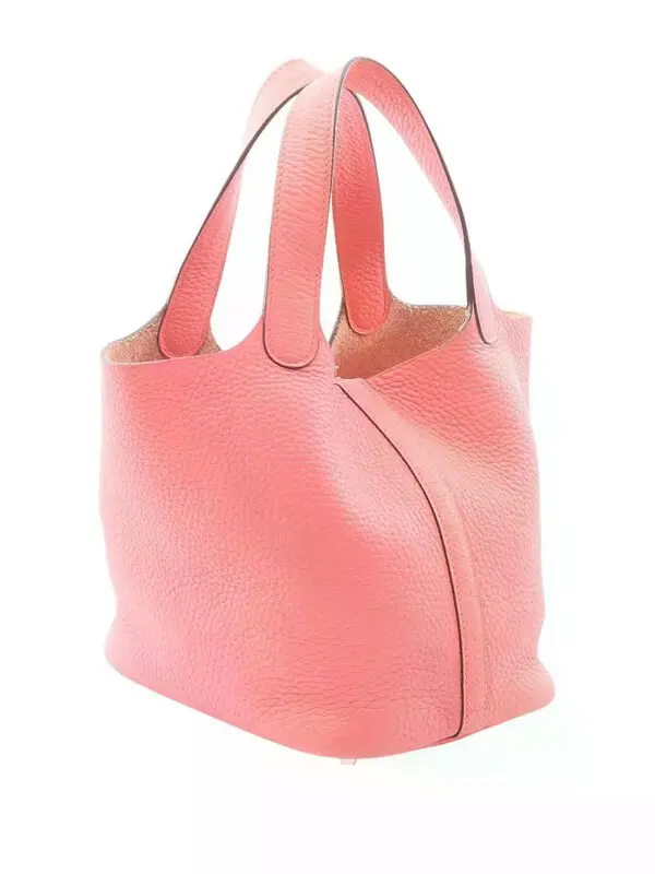 Hermès 2016 Clemence Picotin Lock Pm Handbag - Pink