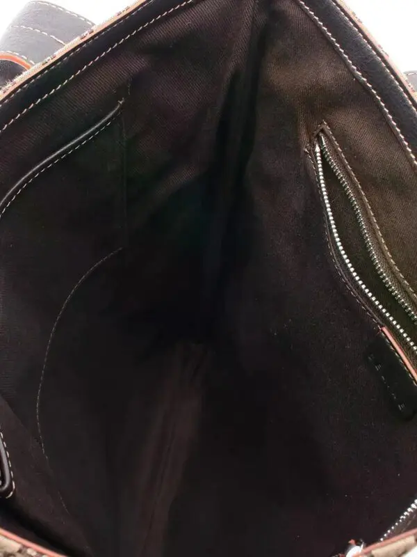 Celine Macadam Canvas Tote Bag - Brown