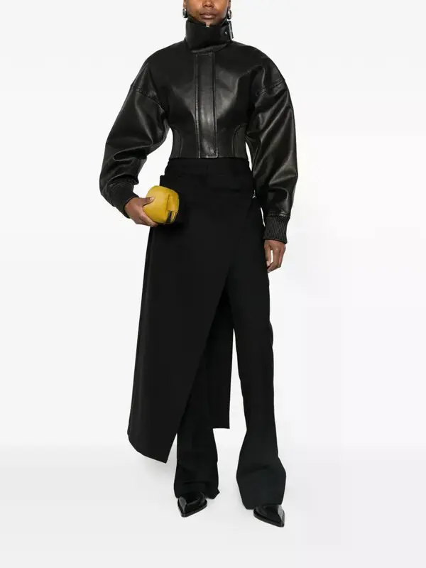 Sportmax Asymmetric Panel Trousers