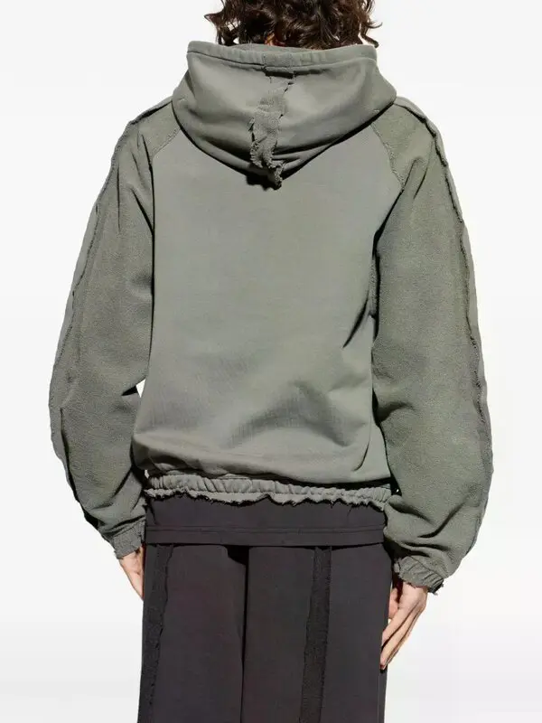 UMBRO Logo-embroidered Zip-up Sweatshirt