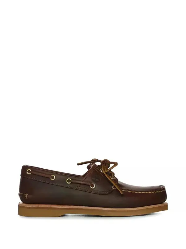 Timberland Full Grain Tie Loafers - Brown