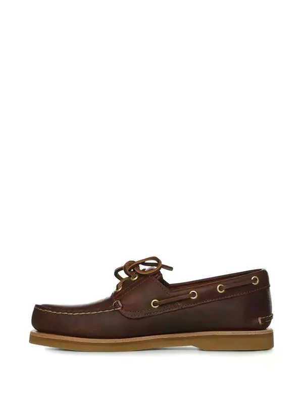 Timberland Full Grain Tie Loafers - Brown