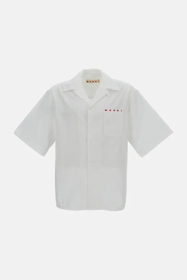 Marni Short-sleeved Shirt - White