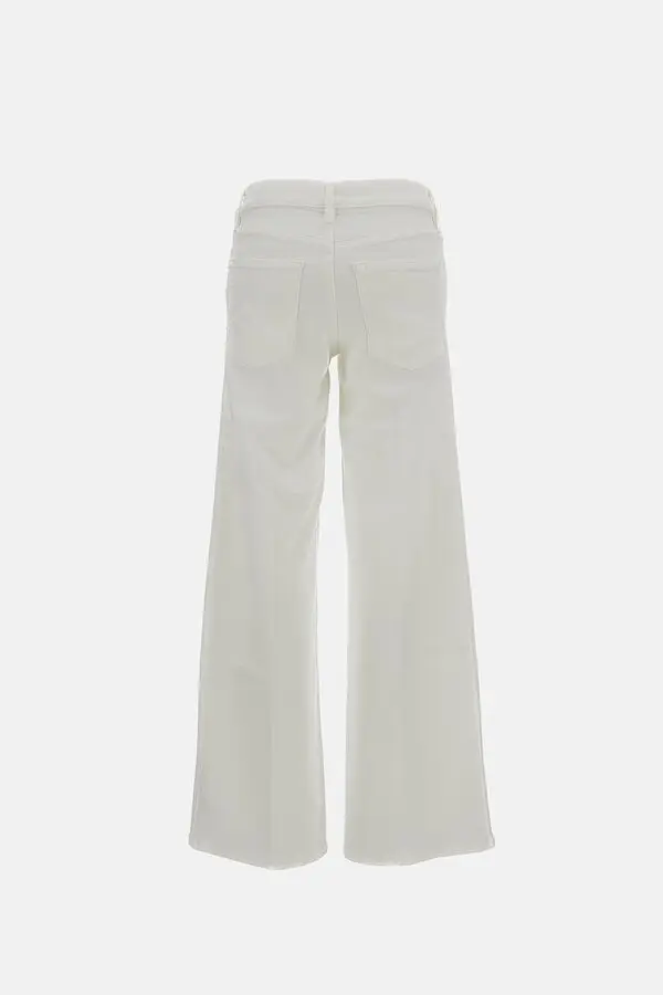FRAME Slim Palazzo Trousers