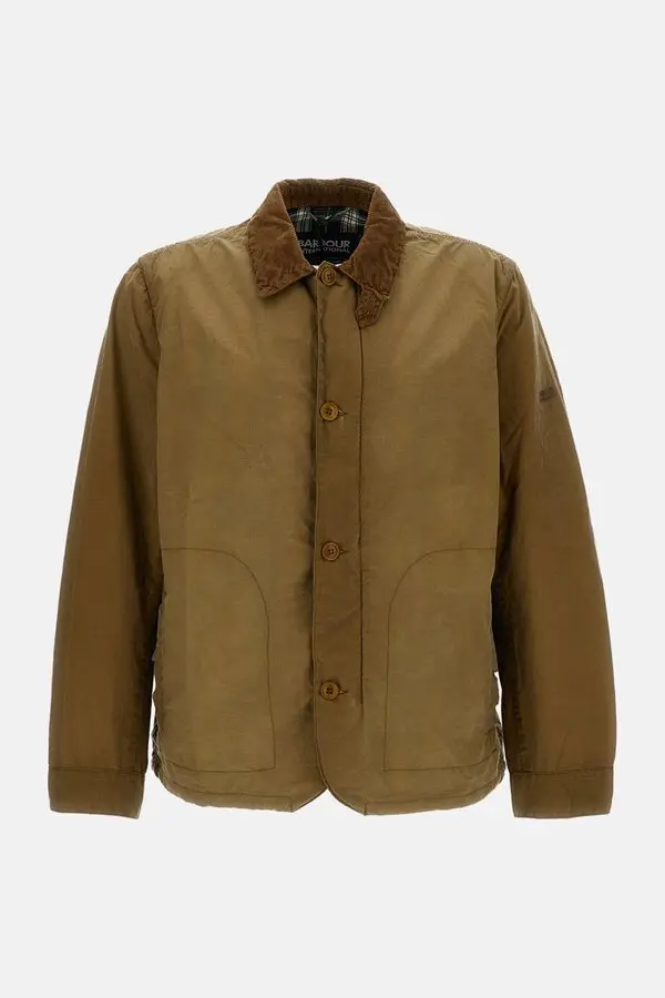 BARBOUR INTERNATIONAL Waxed Cotton Troon Jacket