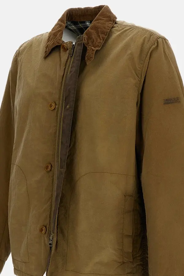 BARBOUR INTERNATIONAL Waxed Cotton Troon Jacket