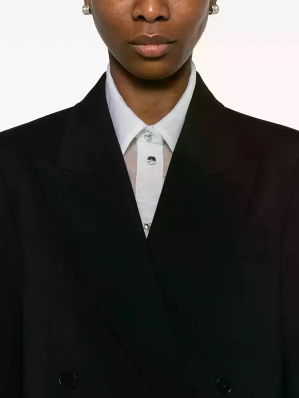 JOSEPH Double-breasted Blazer - Black