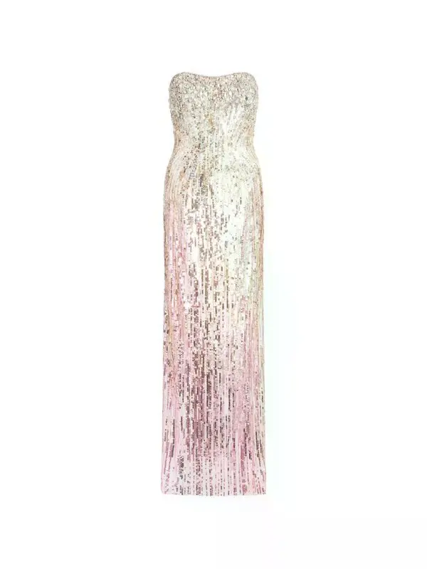 Jenny Packham Cesonia Embellished Maxi Dress