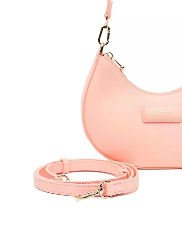 Lacoste Logo Plaque Shoulder Bag - Pink