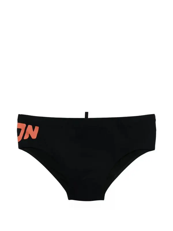 Dsquared2 Logo-print Swim Trunks - Black