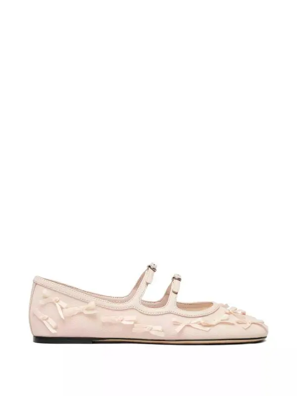 Marc Jacobs Kiki Bow-detail Ballet Flats - Pink