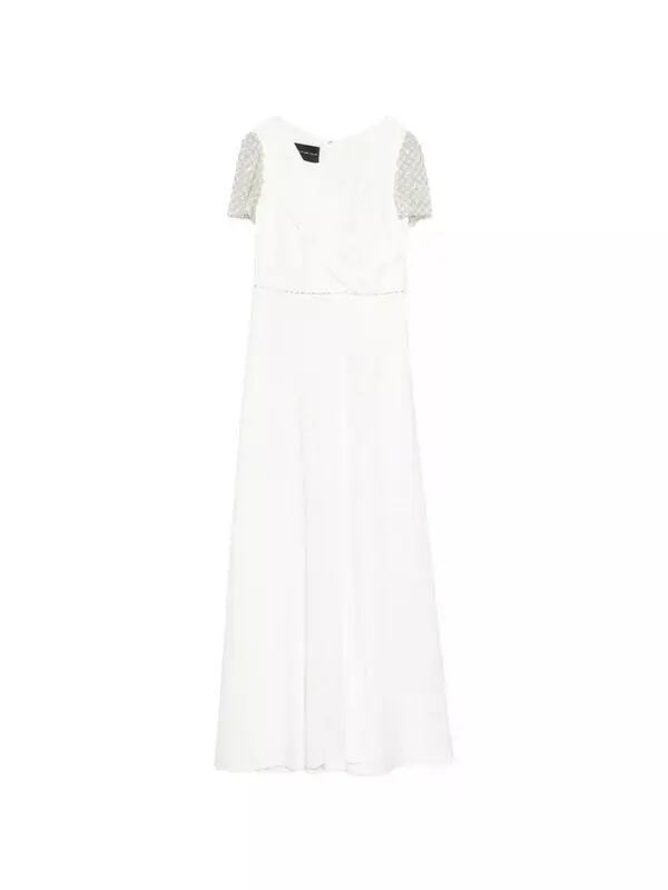 THE COUTURE CLUB Beaded-detail Jumpsuit - White