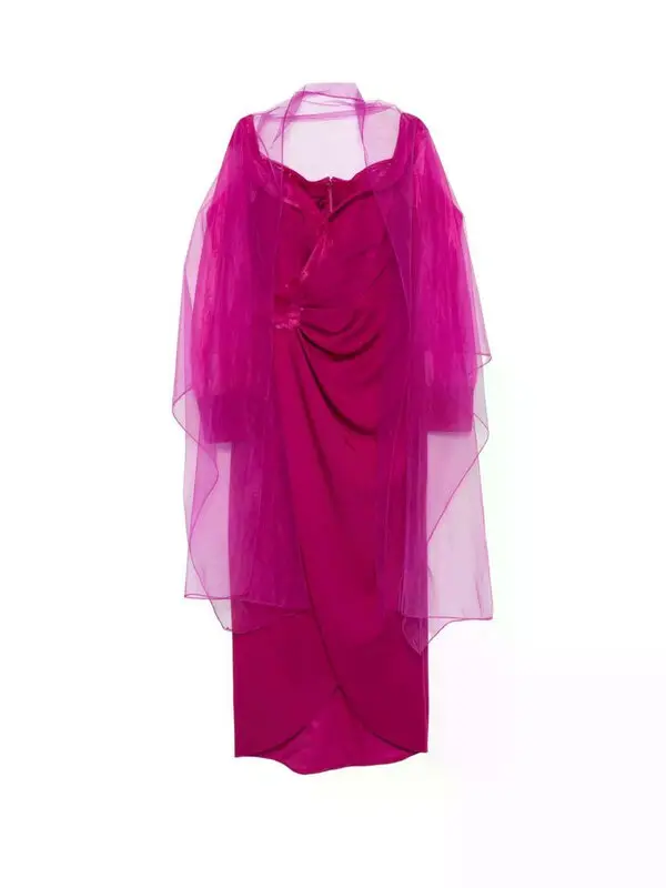 MARFIL BARCELONA Ruffled Gown