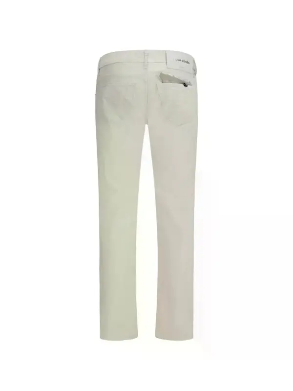 Jacob Cohen Logo-patch Trousers - Neutrals