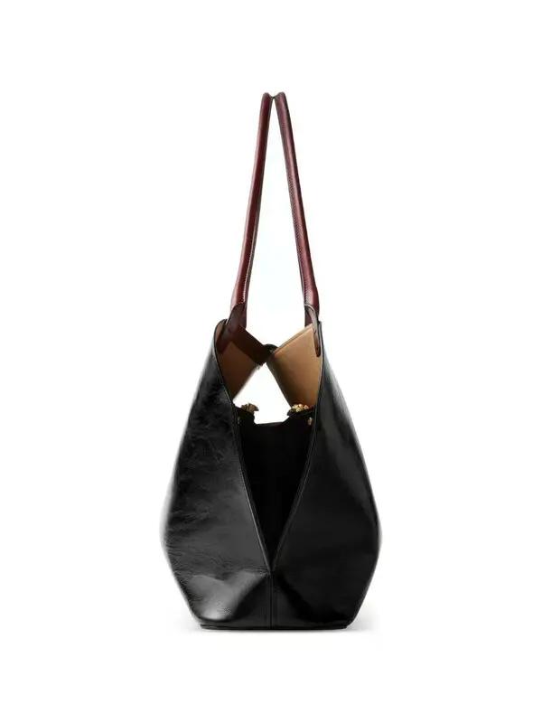 Versace Vivian Large Leather Shoulder Bag