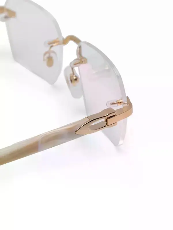 Cartier Rimless-frame Glasses