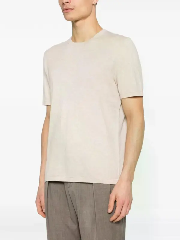 Eric Bompard Round-neck Short-sleeve T-shirt