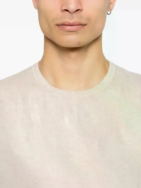 Eric Bompard Round-neck Short-sleeve T-shirt