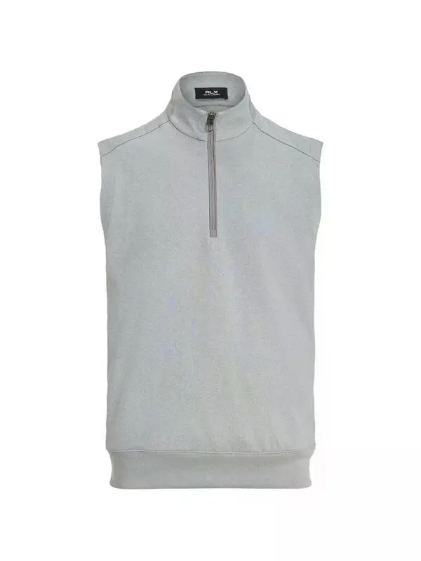 Rlx Ralph Lauren Zipped High-neck Vest - Grey