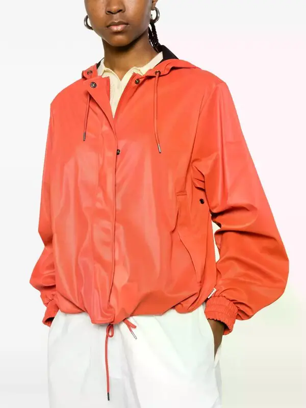 Rains Jacket With Drawstring