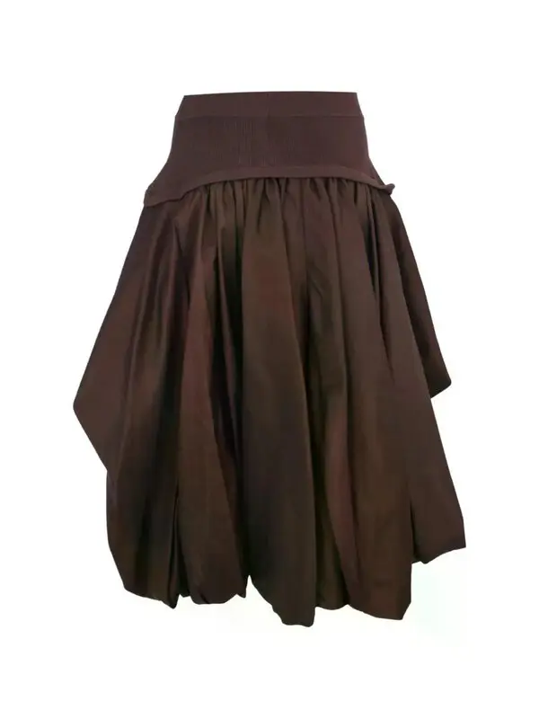 Simkhai Corinn Midi Skirt - Brown