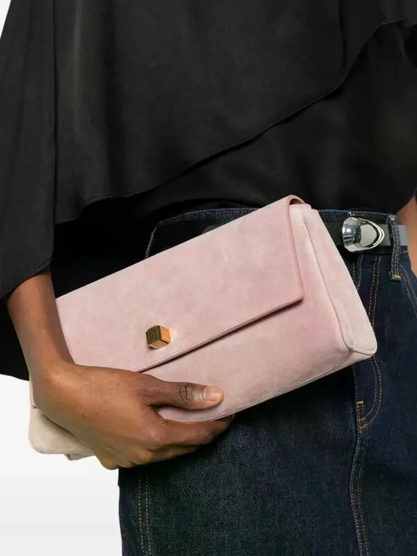 Khaite Audrey Clutch Bag - Pink