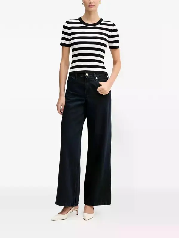 Michael Kors Striped Crew-neck T-shirt
