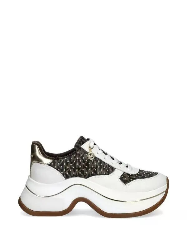 Michael Kors Arla Logo-detail Embellished Sneakers