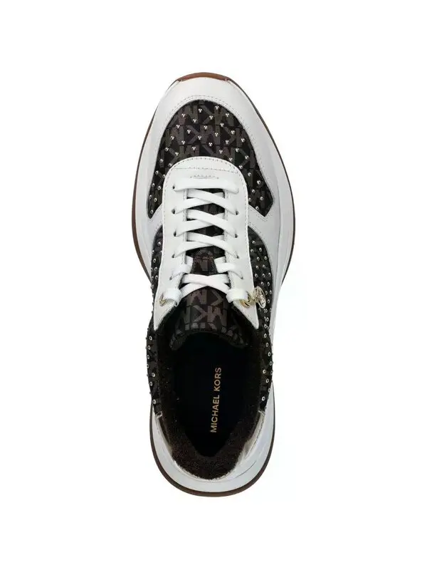 Michael Kors Arla Logo-detail Embellished Sneakers
