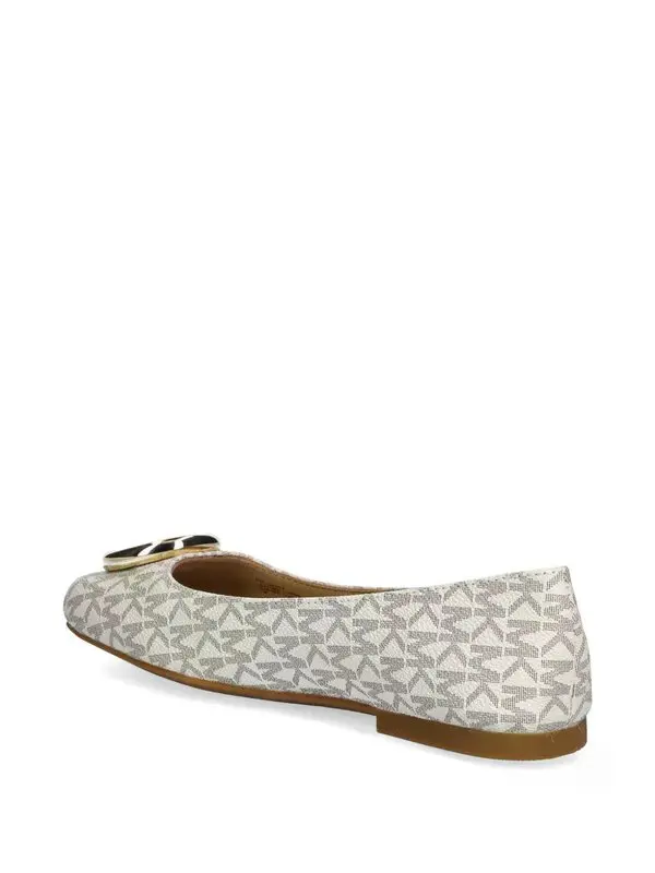 Michael Kors Milan Logo Pattern Ballet Flats - Neutrals
