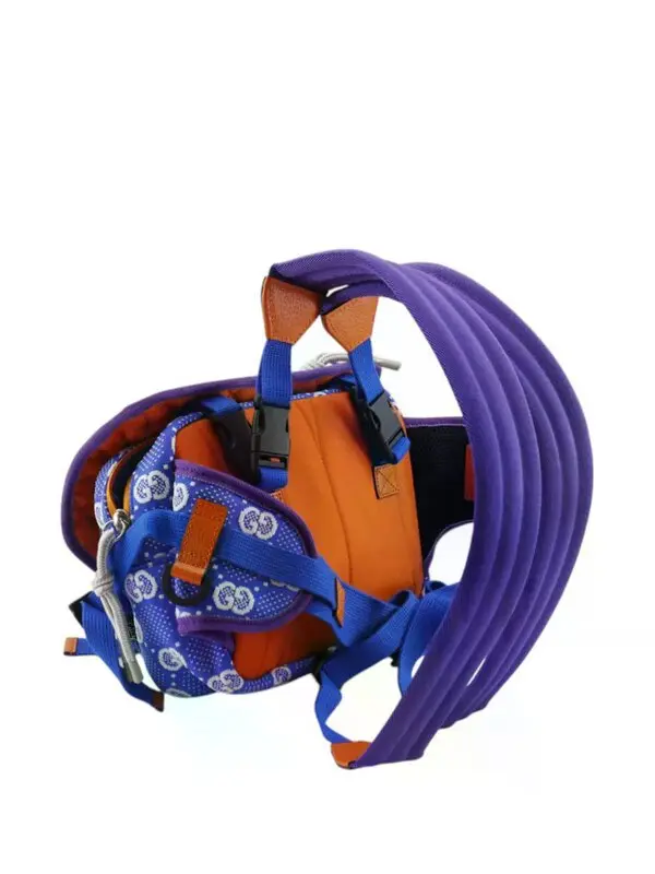 Gucci Small Gg Nylon Daypack Backpack