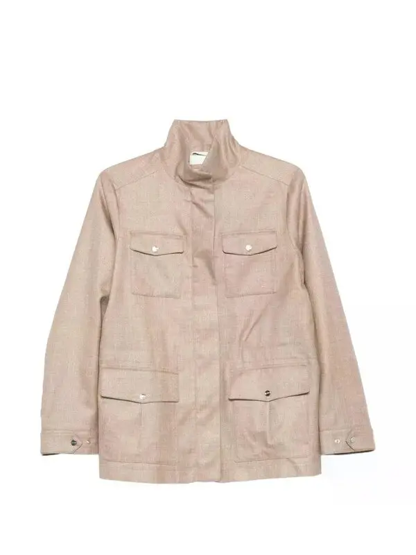 Herno Buttoned Jacket With Pockets