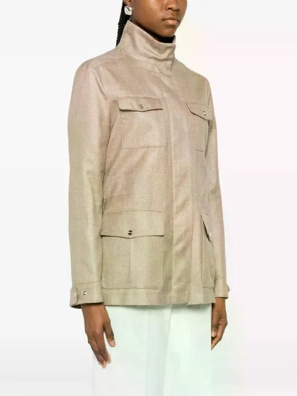 Herno Buttoned Jacket With Pockets