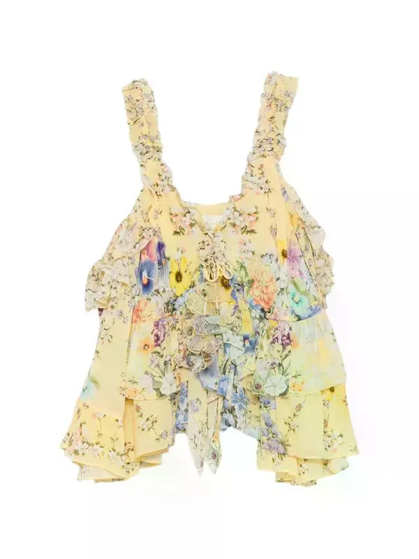 Camilla Floral Sleeveless Top