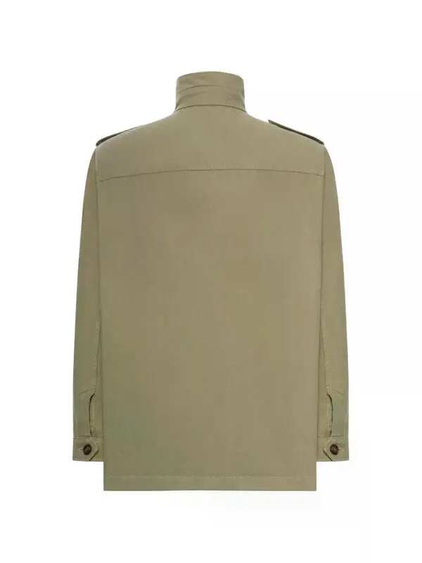 FAY Patch-pocket Jacket - Green