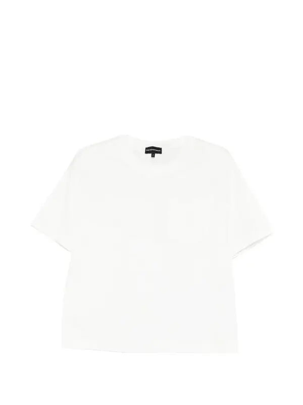 Emporio Armani T-shirt With Pocket - White