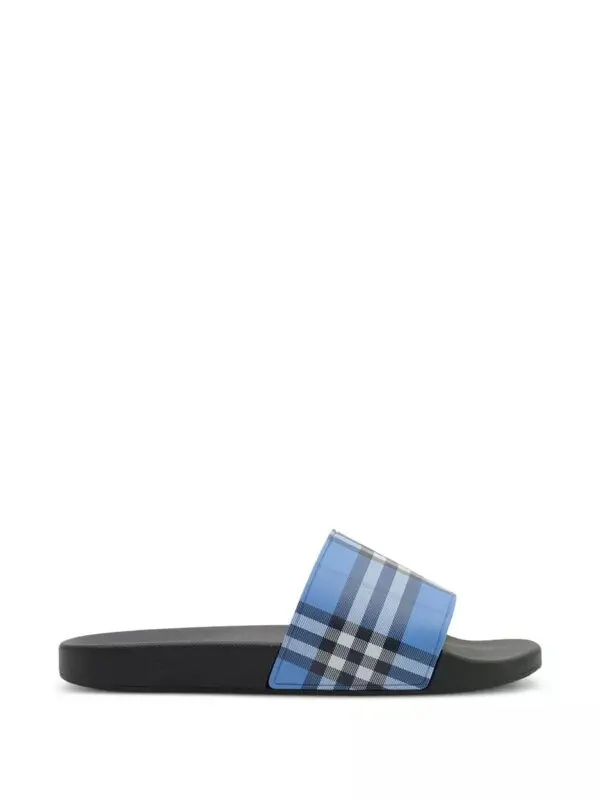 Burberry Check Slides