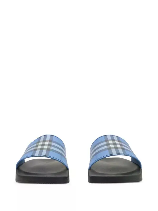 Burberry Check Slides