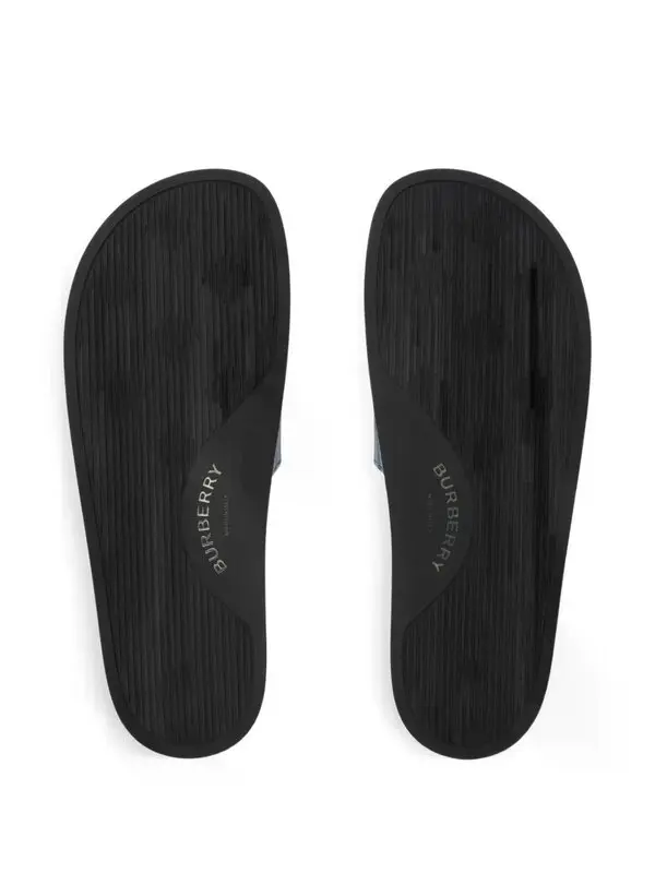Burberry Check Slides