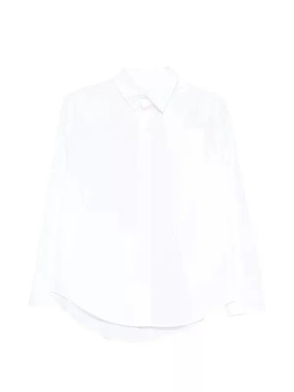 SA SU PHI Long-sleeve Button Blouse
