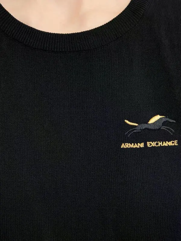 Armani Exchange Ruffled Mini Dress
