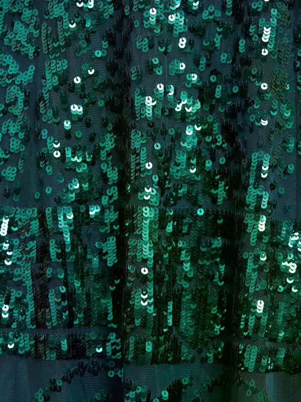 NEEDLE & THREAD Aurora Sequin-embellished Gown