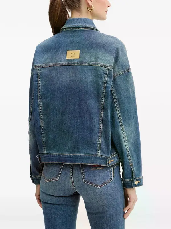 Armani Exchange Logo-embroidered Jacket
