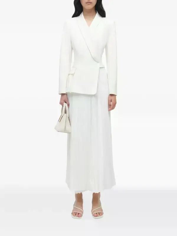 Simkhai Alexandra Pleated Blazer Dress