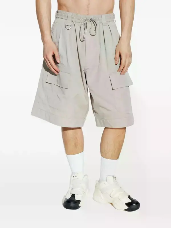 Y3 Cargo Drawstring Shorts