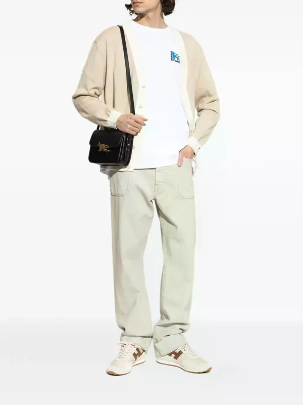 Maison Kitsuné V-neck Buttoned Cardigan