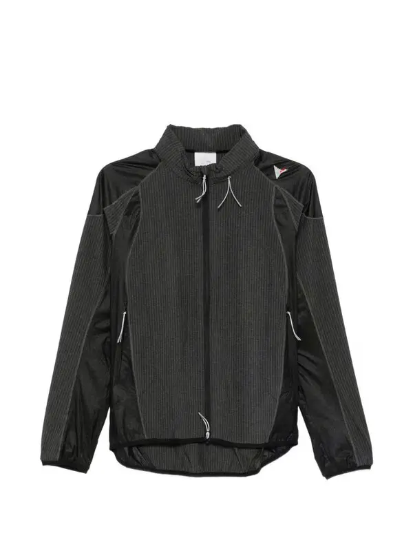 ROA Zip-fastening Striped Jacket