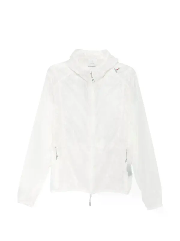 ROA Logo-detail Hooded Jacket - White